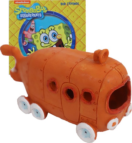 Penn Plax Sponge Bob ornament, Sponge Bob bikini bottom bus. | bol.com