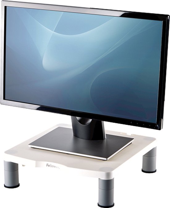 Fellowes standaard monitor standaard, wit | bol.com