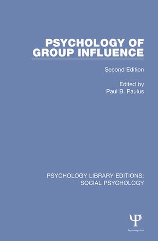 Psychology Library Editions: Social Psychology - Psychology of Group ...