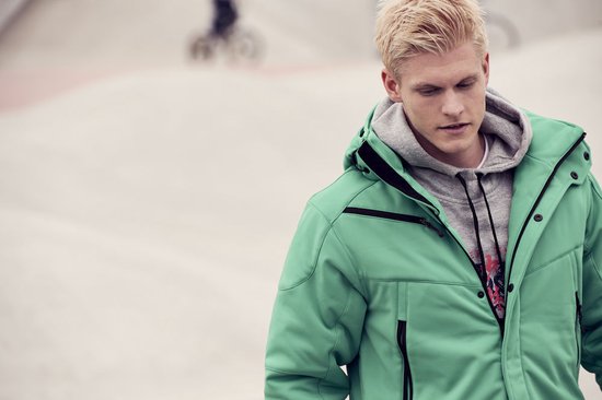 Printer Skeleton Softshell Jacket 2261035 Groen - Maat 4XL | bol