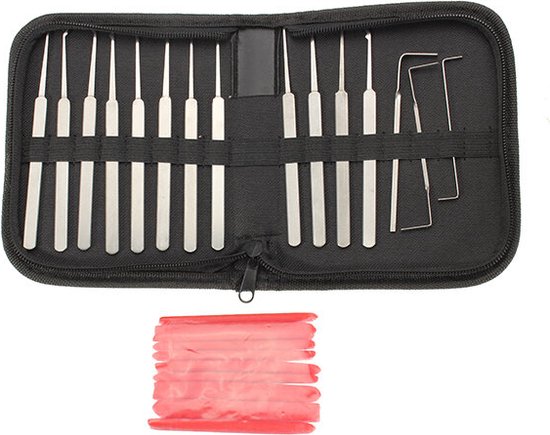 Sellavy® Lockpick set 12 pièces - Lockpicking set - Lockpick - Lockpick ... Sellavy® Lockpick set 12 pièces - Lockpicking set - Lockpick - Lockpick ...
