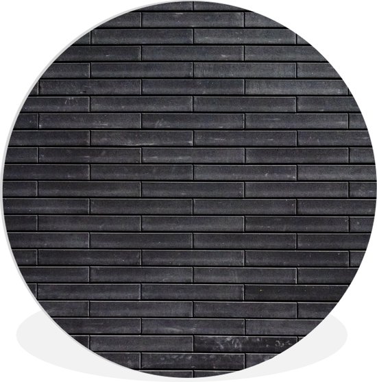 Wall Circle - Wall Circle Indoor - Brique - Zwart - Mur - ⌀ 60 cm ...