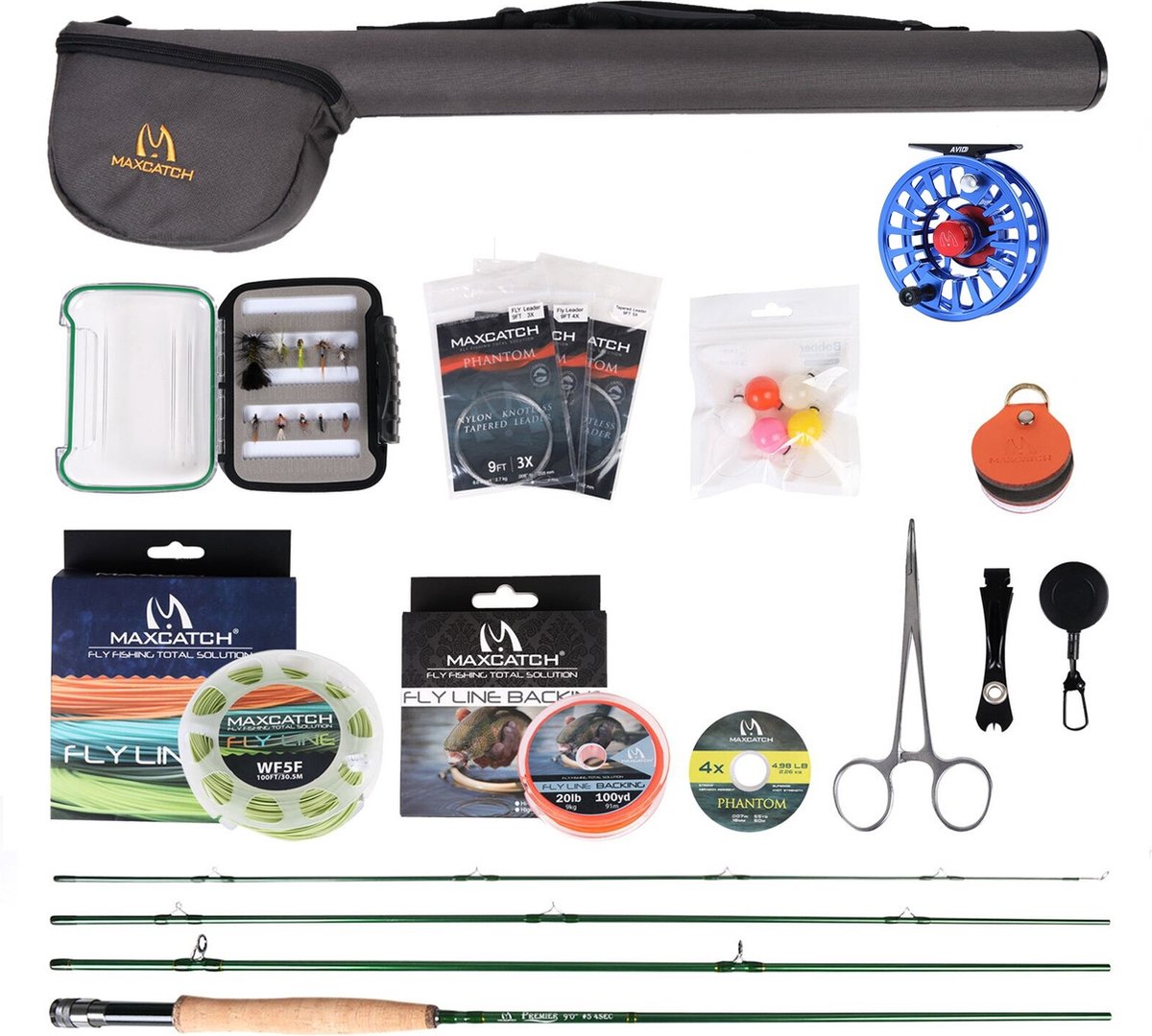 Complete Vishengel set - Vliegvis set | bol.com