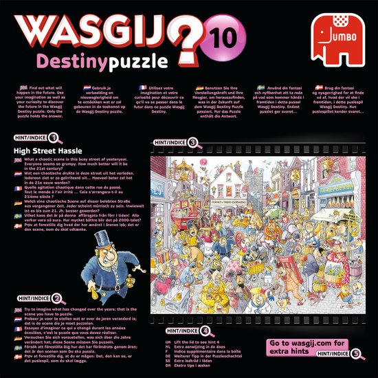 Wasgij Destiny 10 Chaos In De Winkelstraat puzzel - 950 stukjes | bol