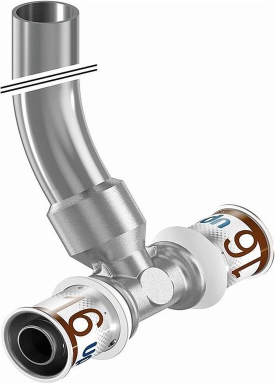 Uponor S-Press Plus Smart Radi radiatoraansluiting - 16 x Cu 15 x 16 mm pers 35 cm | bol