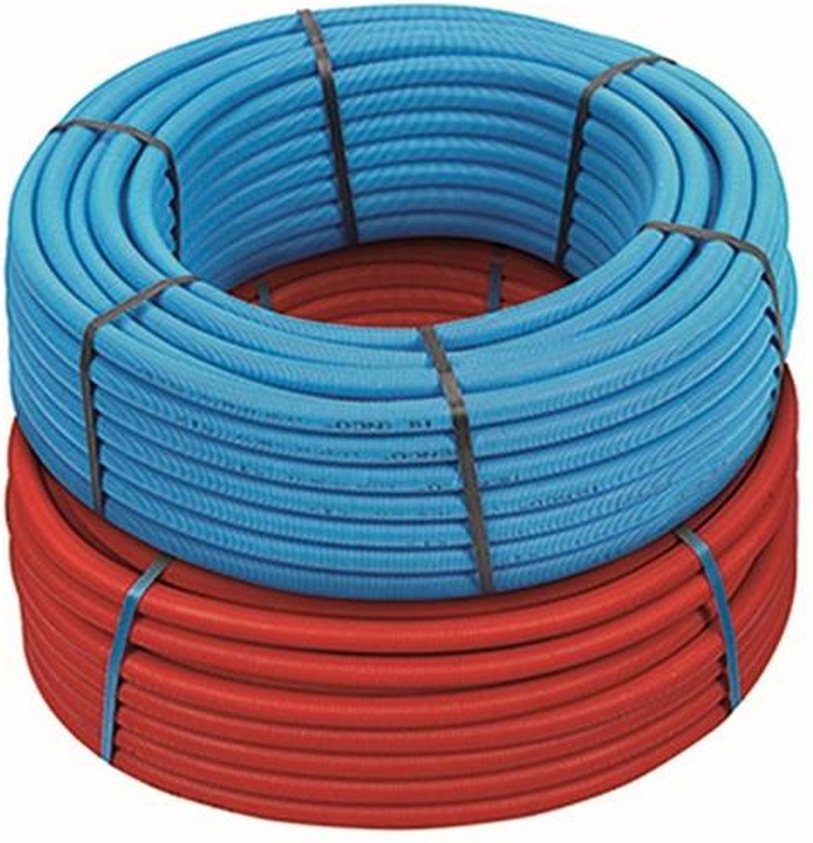 Henco Tube multicouche avec isolation ISO4(=6mm) 16x2 bleu rouleau 100m ...