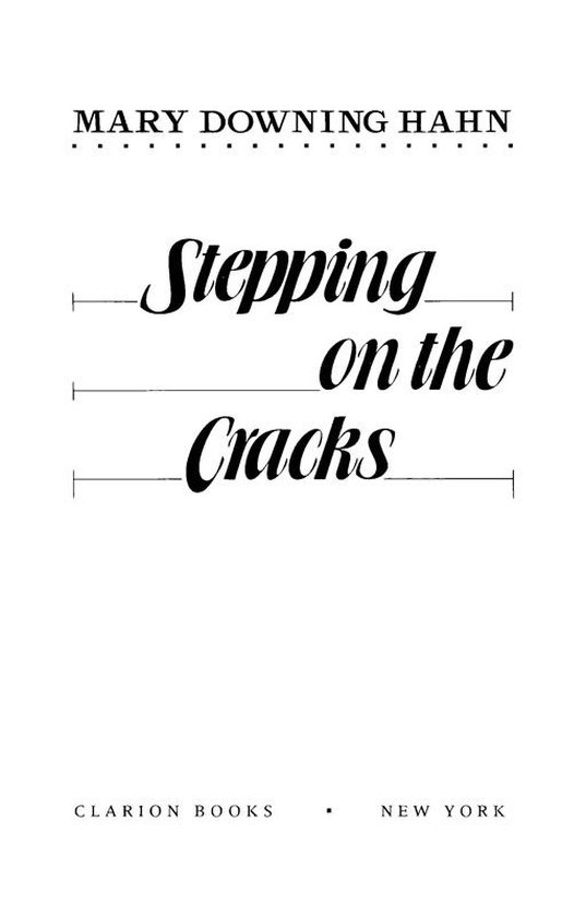 Stepping on the Cracks (ebook), Mary Downing Hahn | 9780547531946 ...