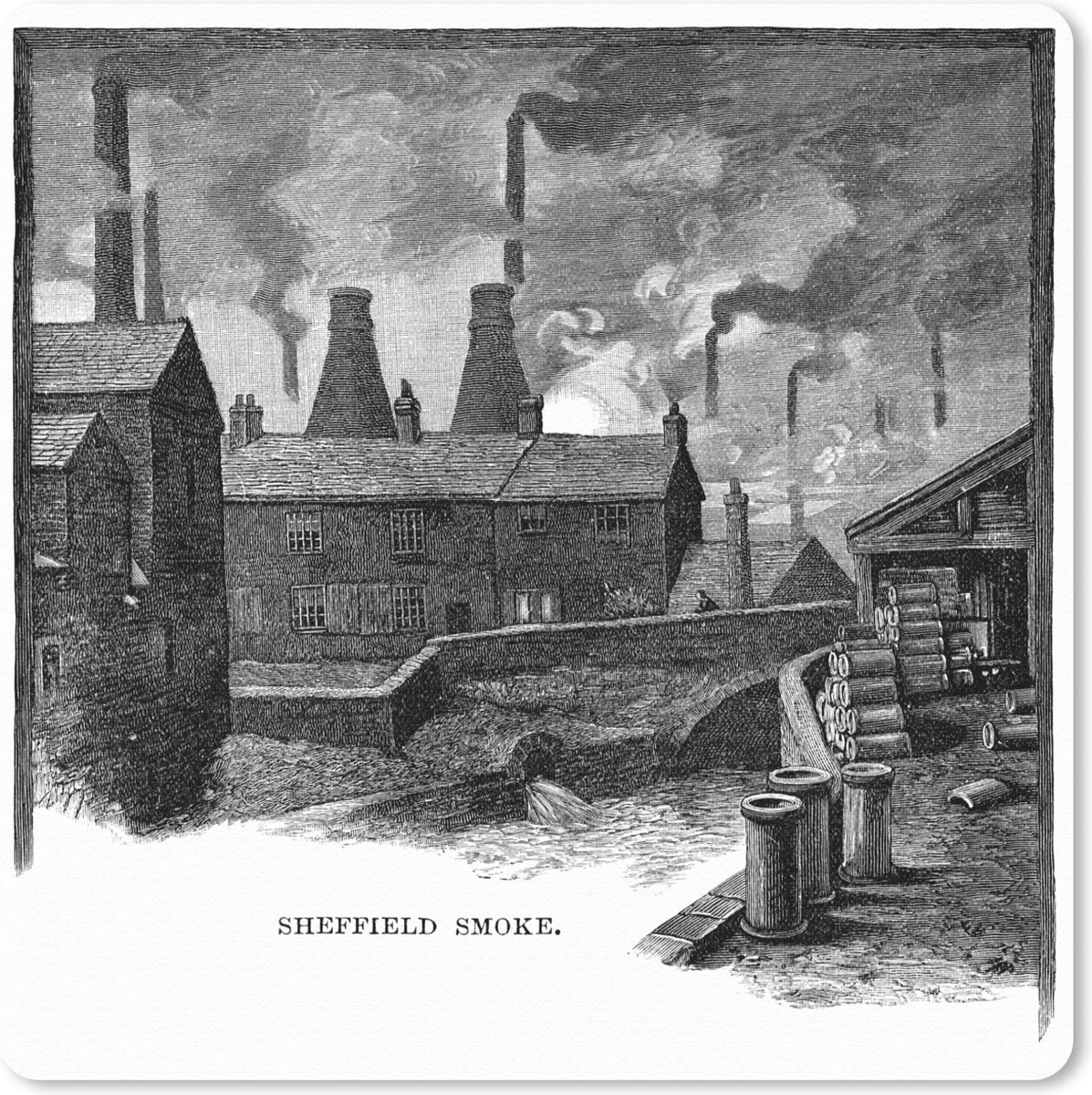 de fabrieken van Sheffield in Engeland | bol.com