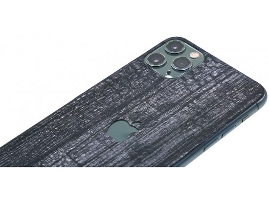 dskinz Telefoonsticker Back Skin for Apple iPhone 11 Pro Max Charcoal | bol
