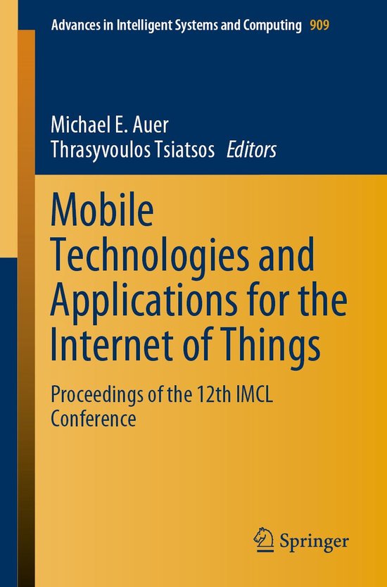 Mobile Technologies and Applications for the Internet of Things (ebook ...