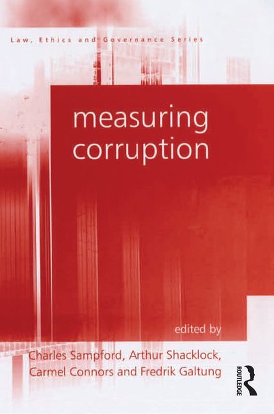 Measuring Corruption (ebook), Arthur Shacklock | 9781317099185 | Boeken | bol