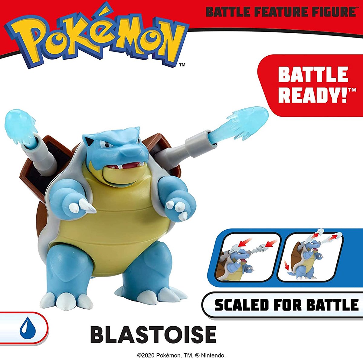 Pokémon Battle Feature Figure Blastoise (Deluxe Action) | Pokemon ...