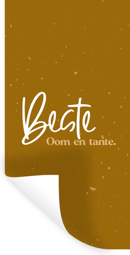 Muurstickers - Sticker Folie - 'Beste oom en tante' - Quotes - Spreuken ...