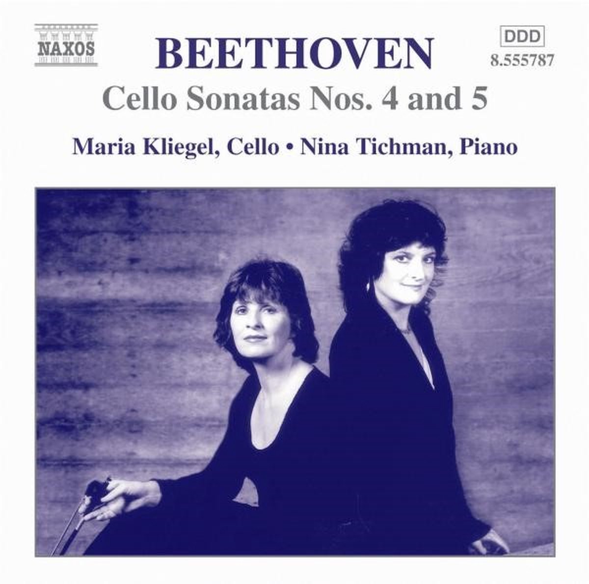 Maria Kliegel & Nina Tichmann - Beethoven: Cello Sonatas Nos. 4 & 5 (CD ...