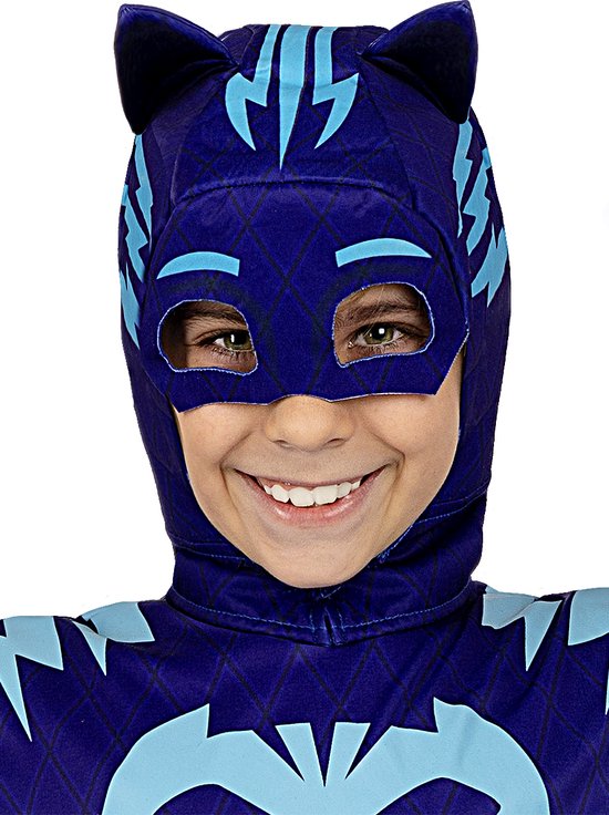 FUNIDELIA Catboy Masker PJ Masks voor jongens Tekenfilms - Blauw | bol.com