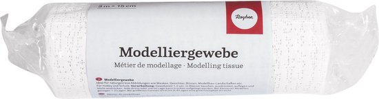 3x Rollen gips gaas/gipsverband 15 cm x 300 cm - GipsRollenlen ...