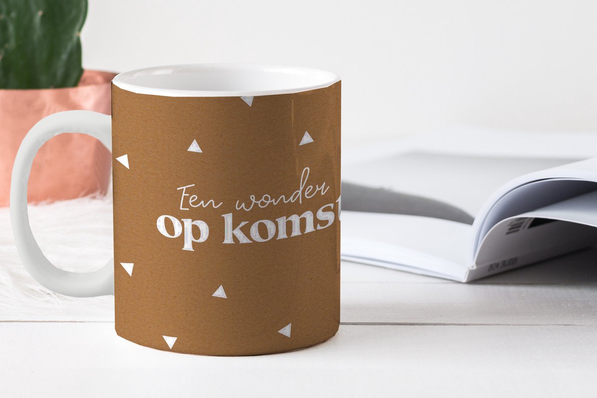Mok - Koffiemok - Zwangerschap aankondiging - Quotes - Baby - Spreuken ...