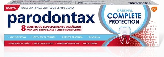 Paradontax Parodontax Complete Dentífrico Original 75 Ml | bol.com