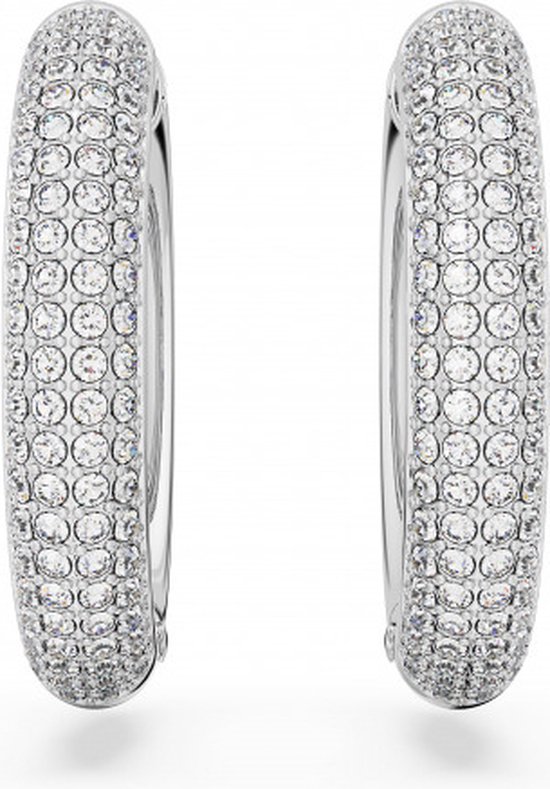 Swarovski 5651392 oorbellen in swarovski metal rhodium white gold ...