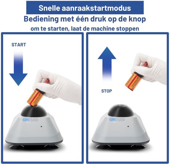 ONiLAB Mini Vortex Mixer - Laboratorium Mixer – Paint Shaker - Nagellak ...