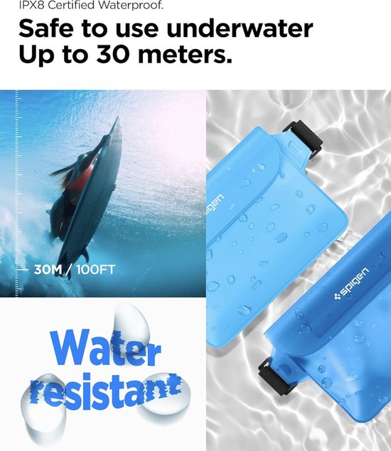 Waterdichte Telefoonhoes (2 stuks) – Buidel voor Onderwater, Strand ...