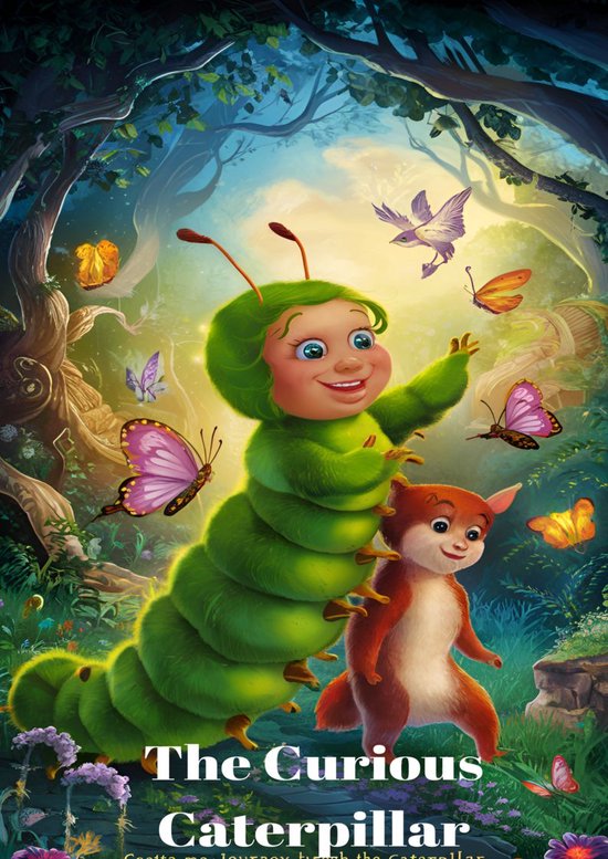 short stories for kids - The curious caterpillar (ebook), Darine Ruis | 1230007757419... | bol