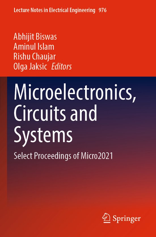 Lecture Notes in Electrical Engineering- Microelectronics, Circuits and ...