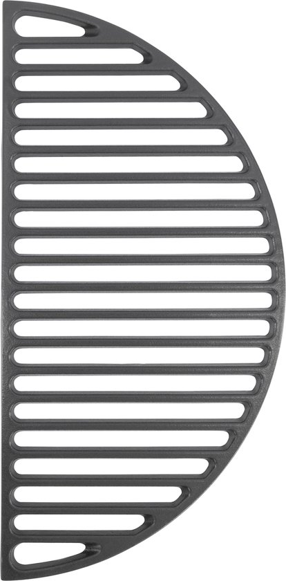 Grill Guru Large Cast Iron Half Moon Grid | bol