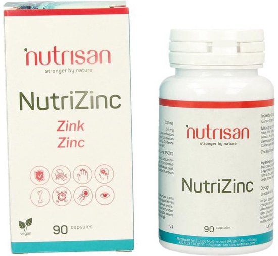 Nutrisan nutrizinc 90 capsules | bol