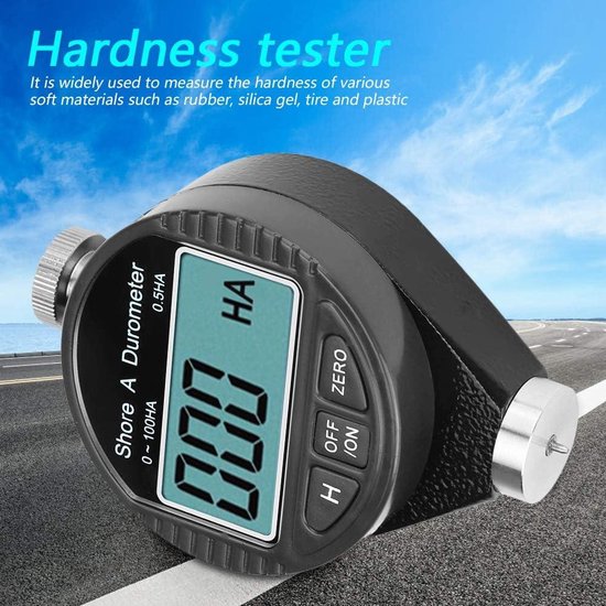 Hardheid Tester - Digitale 100HD Durometer Shore Rubber Hardheid Tester ...