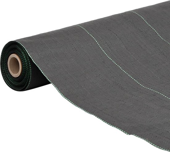 vidaXL - Worteldoek - 4x10 - m - polypropeen - zwart | bol