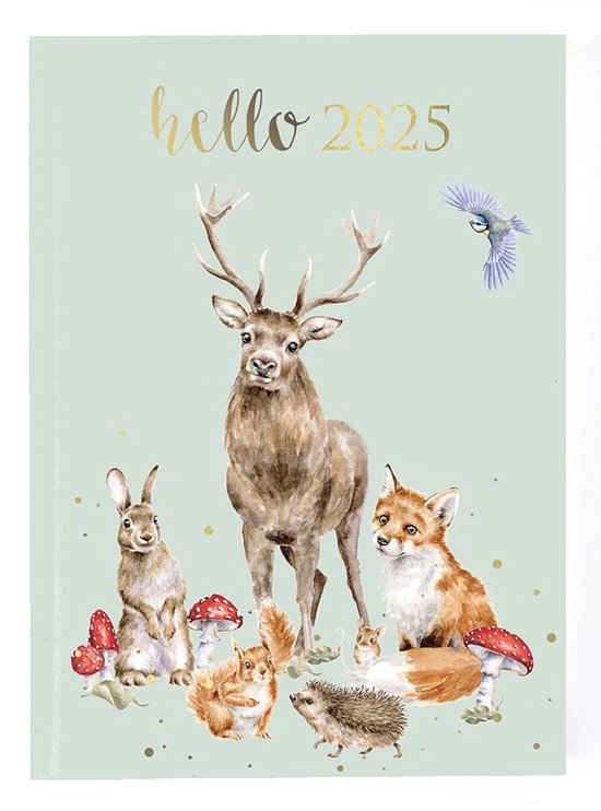 Wrendale Agenda 2025 - Desk Diary - Diary Planner Wrendale Designs | bol