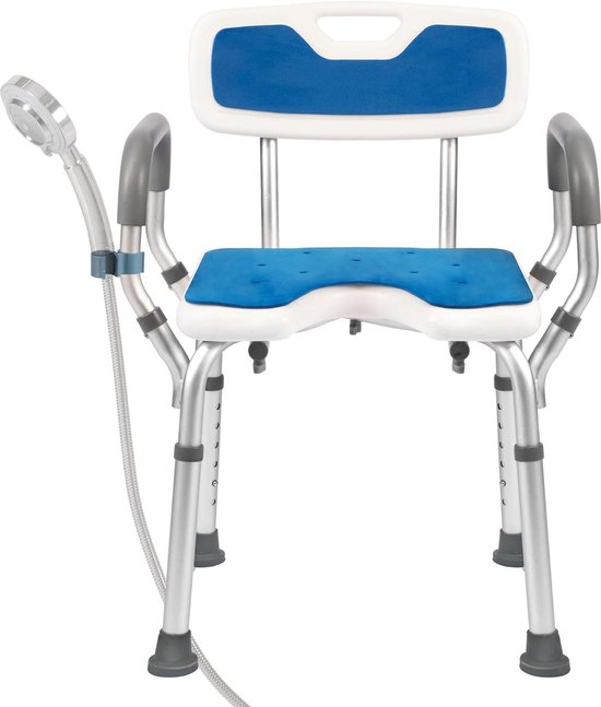Douchekruk EasyVibe met armleuningen en rugleuning - verstelbare ...