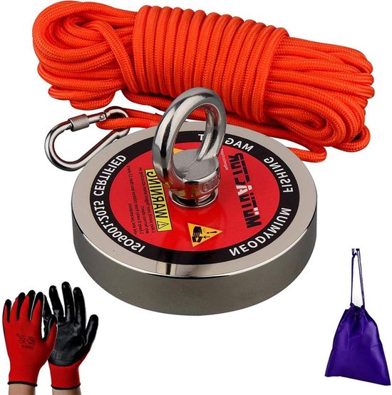 N52 Neodym Magneetvisser Metaaldetector Zoekmagneet-Magneetvisser met ...