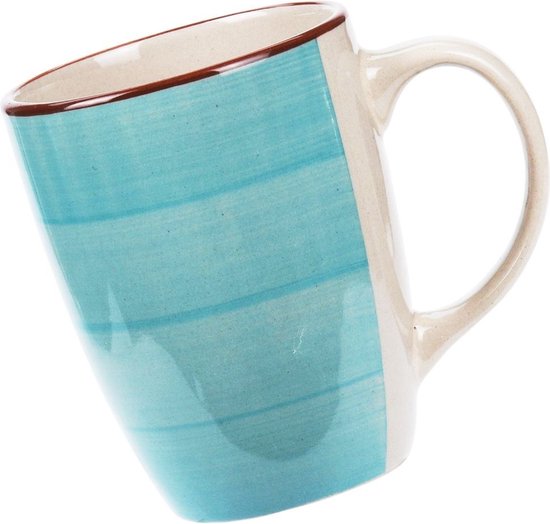 Mokken Keramiek 350 ml 4 stuks - Set - Bekers - Koffiebekers - Kopjes - Koffiemok | bol