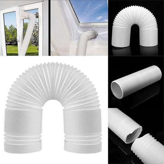 Afvoerslang Airco 130-150 mm PVC mobiele airconditioning wasdroger ...