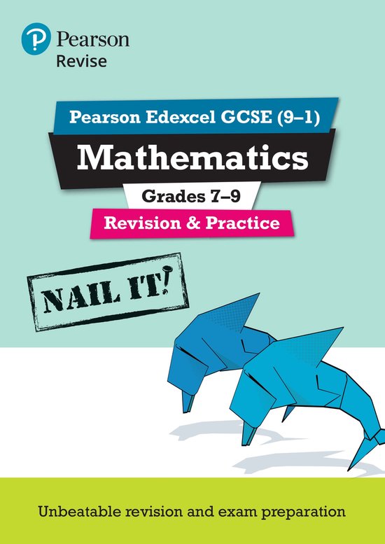 Pearson Revise- Pearson REVISE Edexcel GCSE Maths Grades 7-9 Revision ...
