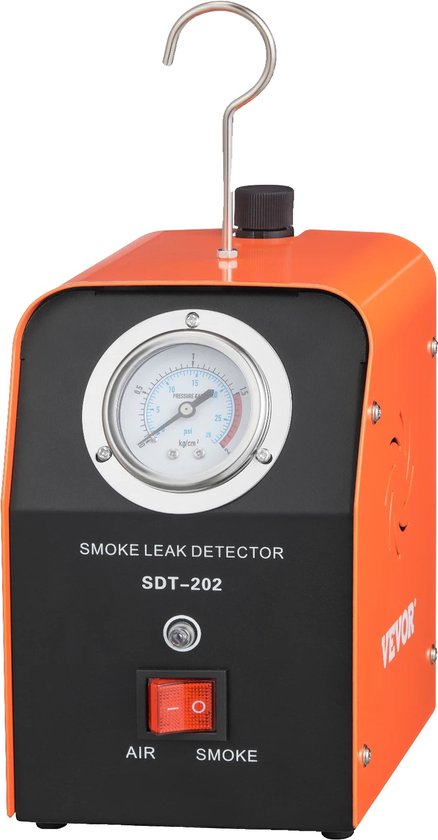 Automatische Rookmachine, EVAP Lekdetector, Drukmeter, De indeling moet ...