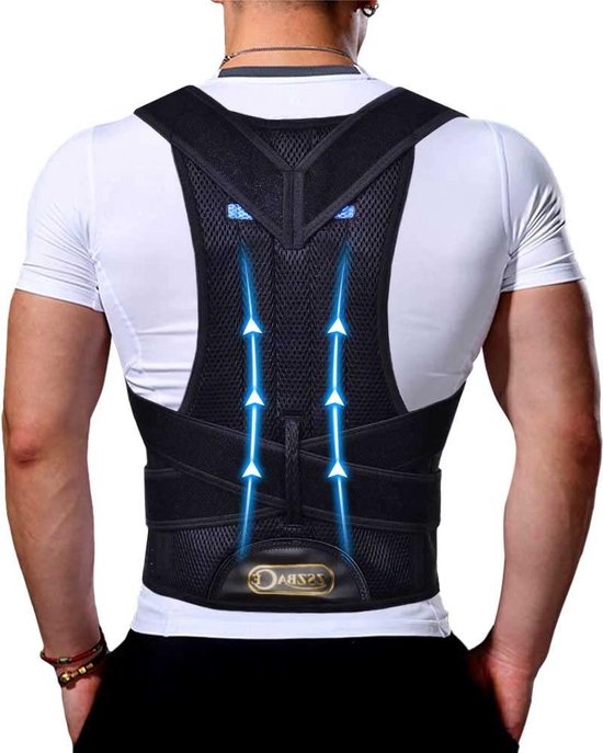 Spine Aligner Back Corrector Belt - Postuurcorrectie voor mannen en ...