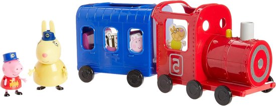 Miss Rabbits Train and Carriage Toy - Multicolor - Fun Playset for Kids ...