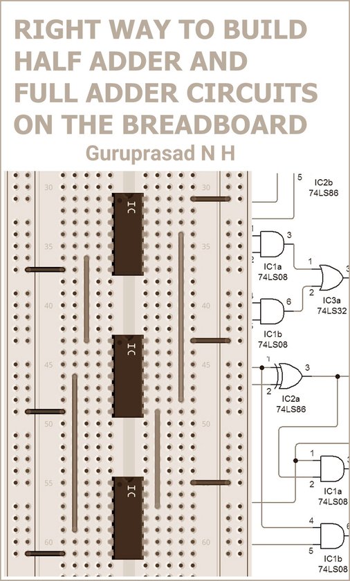 RIGHT WAY TO BUILD HALF ADDER AND FULL ADDER CIRCUITS ON THE BREADBOARD (ebook),... | bol