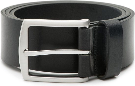 DTCH.FIT Herenriem Leer Levi - Riem Zwart - Jeans Broekriem - Riemmaat ...