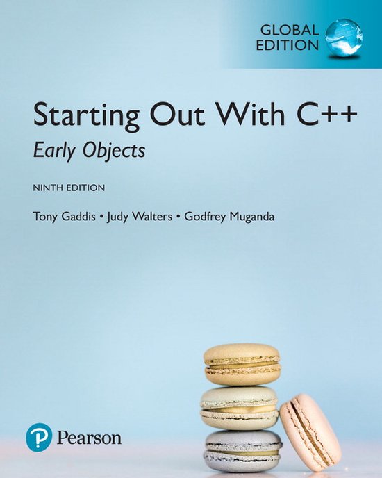 Starting Out with C++: Early Objects, Global Edition | 9781292157276 ...