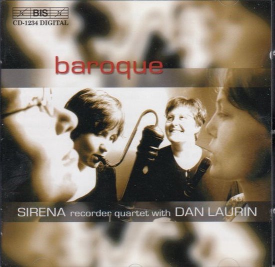 Dan Laurin, Sirena Recorder Quartet - Baroque (CD), Dan Laurin, Sirena ...