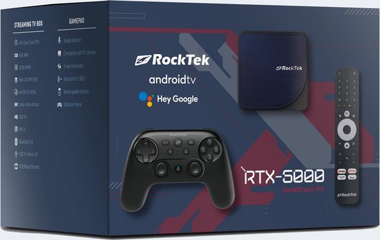 Xcruiser RockTek RTX5000 Android 12 S905X4-K Google Certified Homatics ...