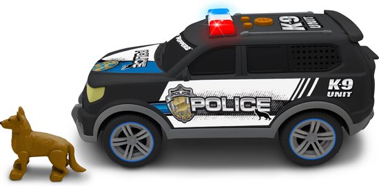 NIKKO politieauto met hond - Road Rippers speelgoedauto politie SUV met ...