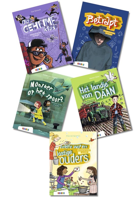 Makkelijk & Leuk - Pakket Top 5 Makkelijk & Leuk (5 titels ...