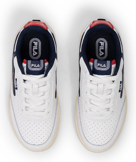 Fila Tennis Sneaker Fila Sevaro White-Fila Navy-Fila Red-45 | bol