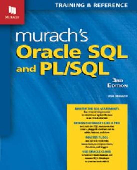 Oracle SQL and PL/SQL, Joel Murach | 9781943873197 | Boeken | bol