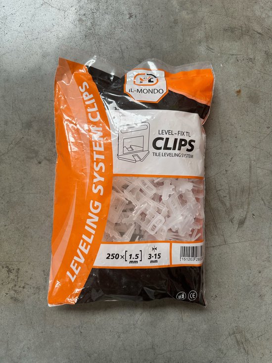 Tegel Levelling Clips - Nivelleer Tegel Clips - LEVEL-FIX TL CLIPS TILE ...